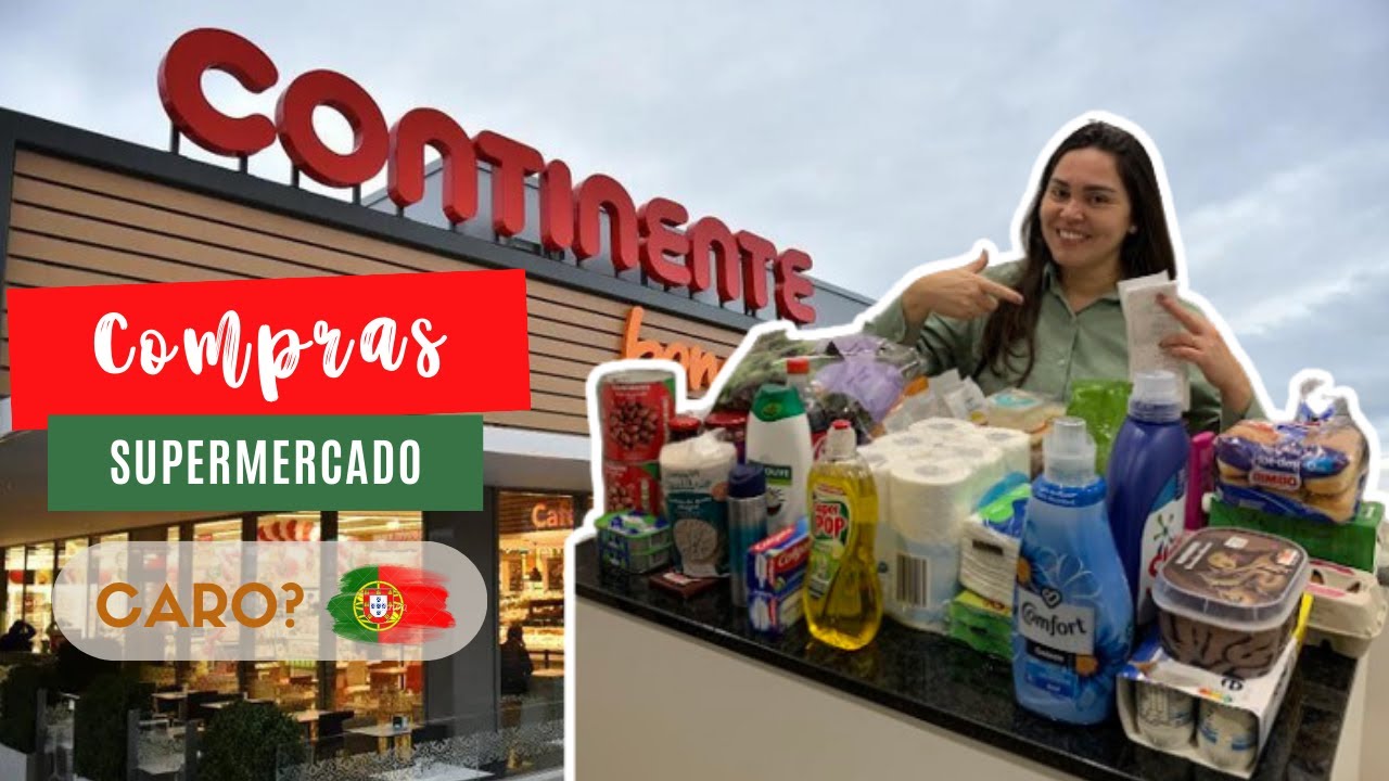 COMPRAS SUPERMERCADO CONTINENTE PORTUGAL - Janeiro 2024 - YouTube