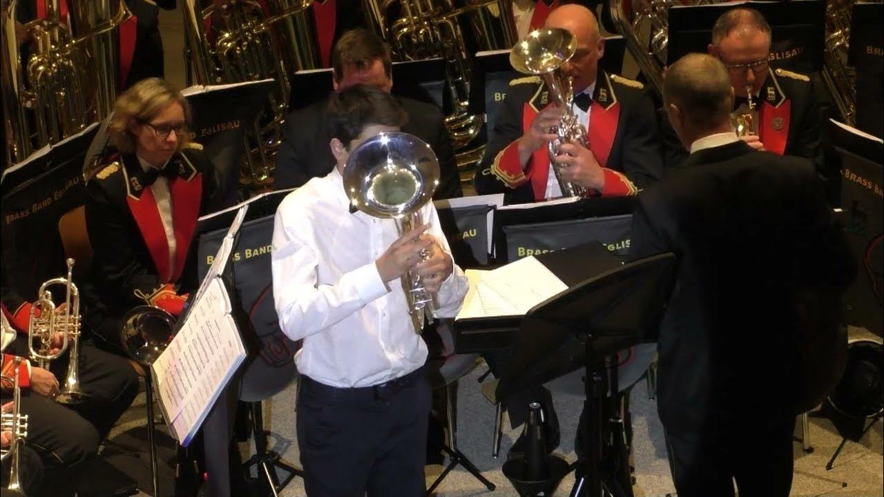 Brass Band Eglisau You Raised Me Up Solist Arnaud Délèze Youtube