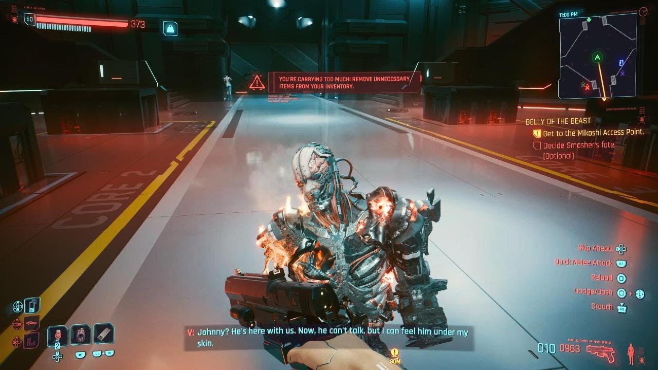 Cyberpunk 2077 - Saul Bright’s death - Adam Smasher Boss Fight & death ...