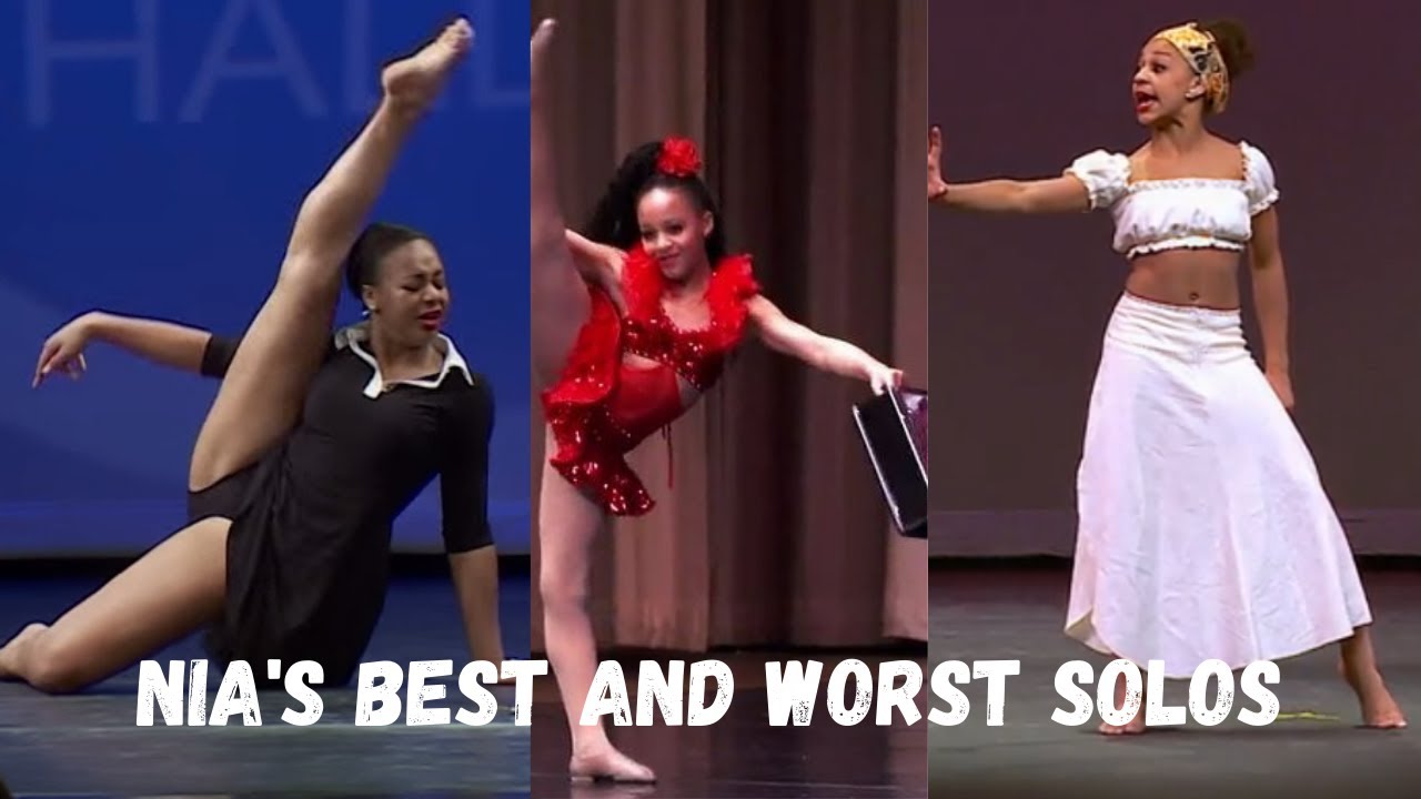 NIA'S BEST AND WORST SOLO FROM EACH SEASON // DANCE MOMS - YouTube