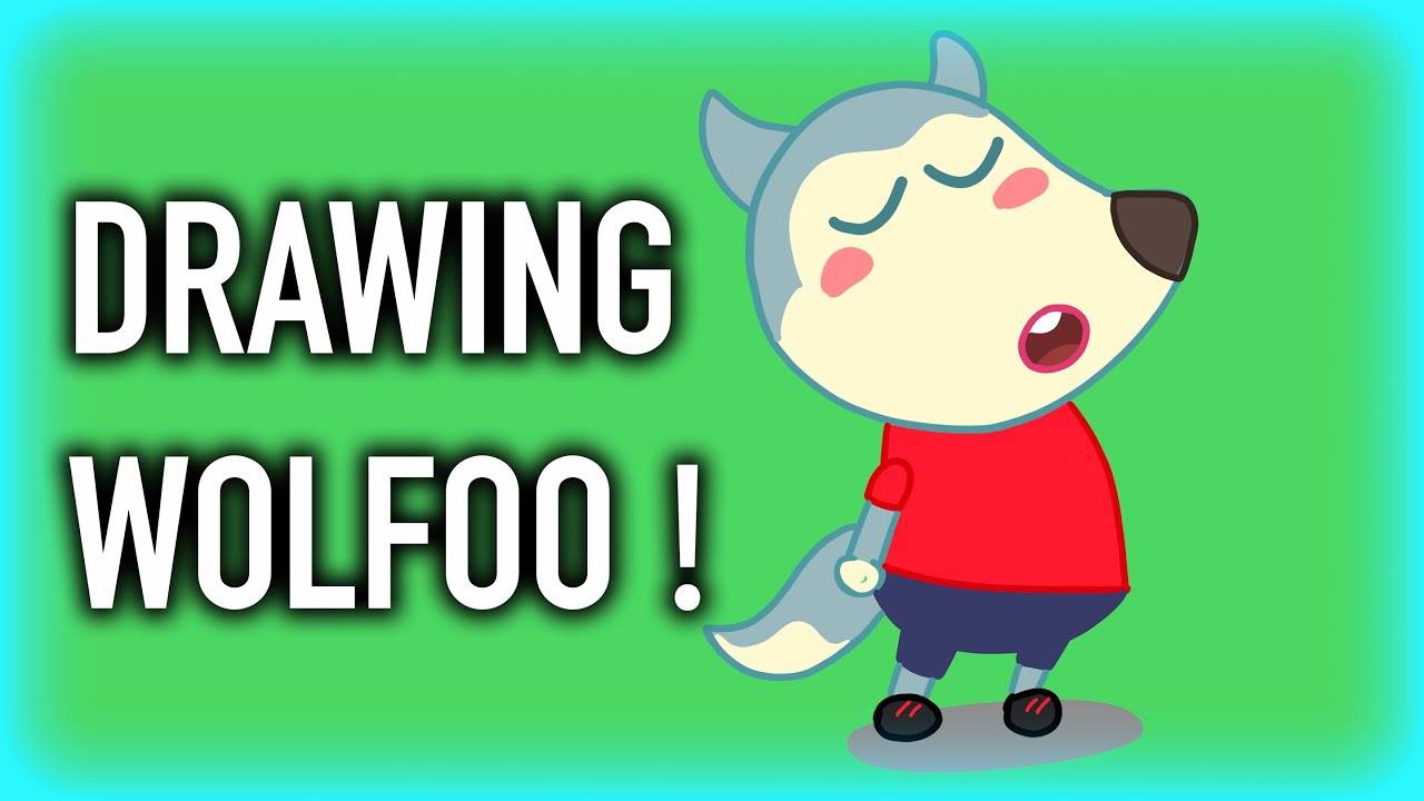 HOW TO DRAW WOLFOO | Wolfoo Family - YouTube