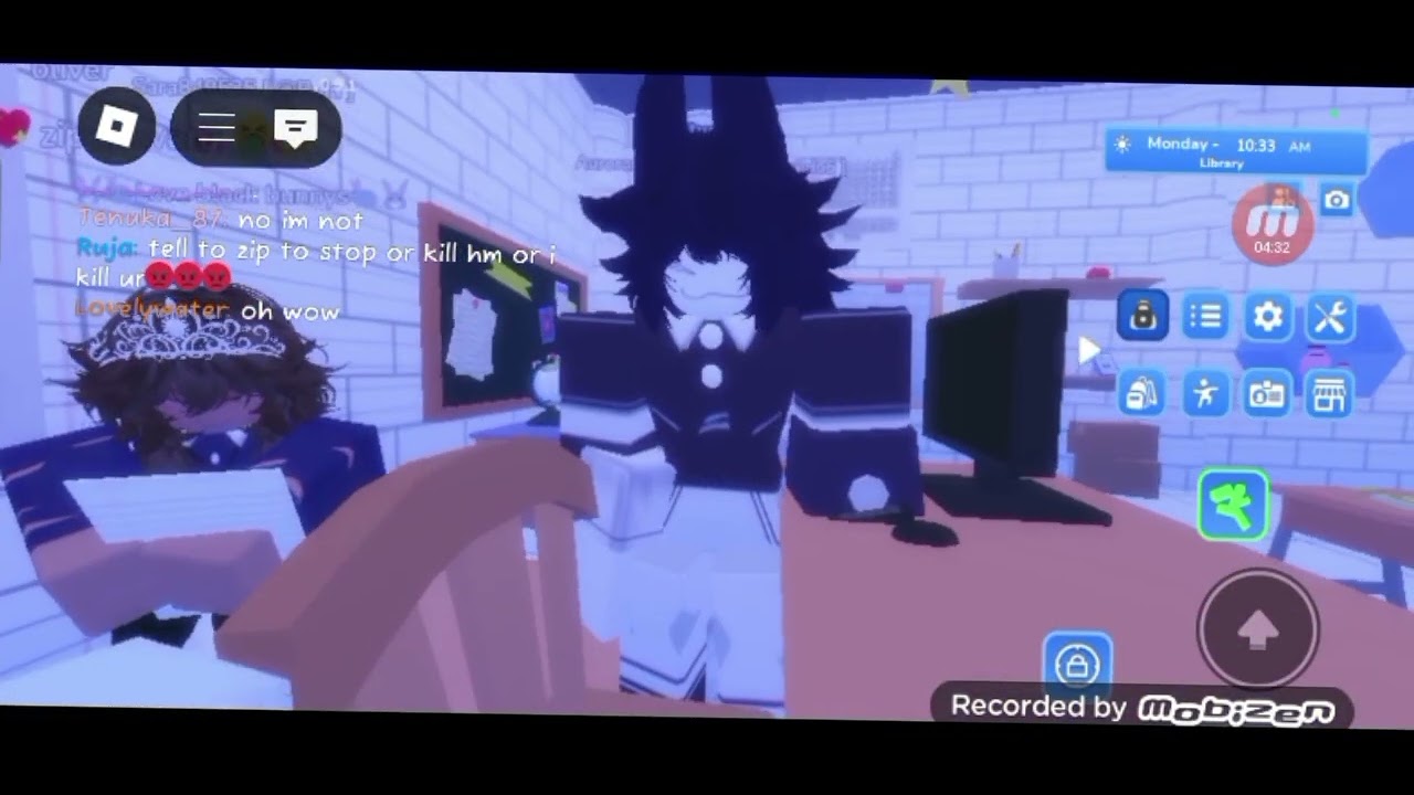 Playing as abbie in roblox FPE RP - YouTube