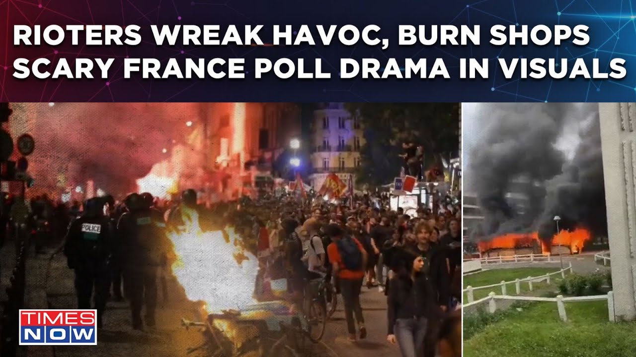 France Violence: Angry Mob Hits Streets| Macron To Face Defeat? Why ...