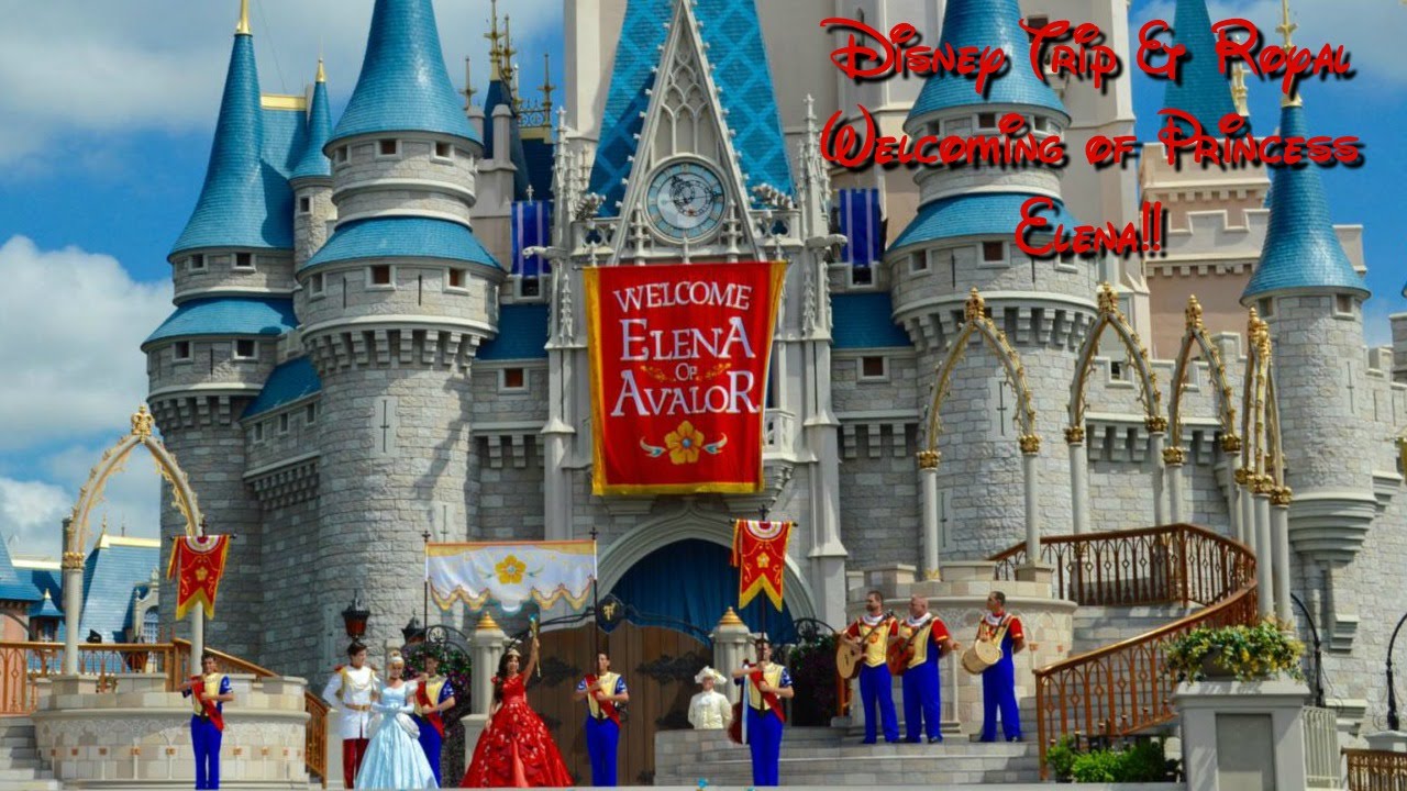 TRIP TO DISNEY WORLD & THE ROYAL WELCOMING OF PRINCESS ELENA OF AVALOR ...