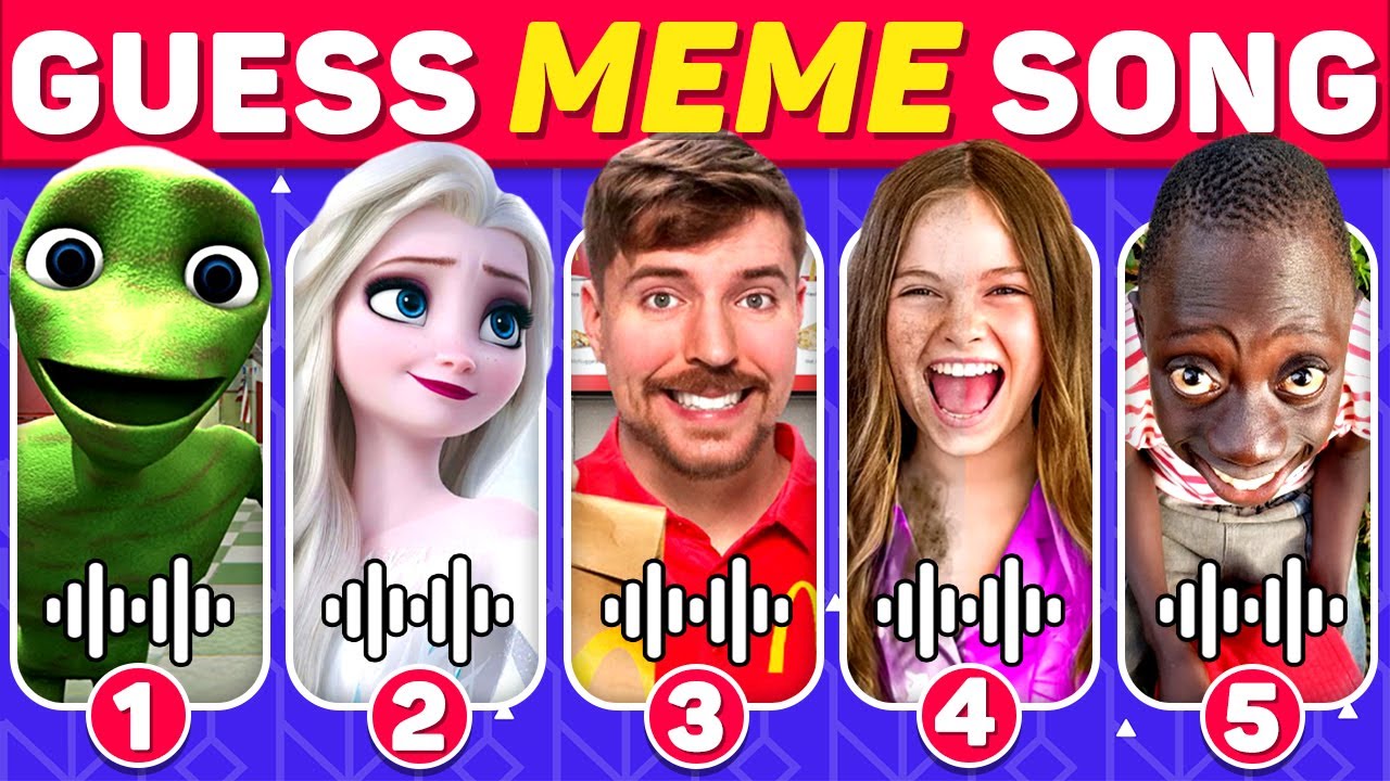 Guess The Meme & Who Is Singing 🔥🎤🎶 Salish Matter, Lay Lay, Pomni ...