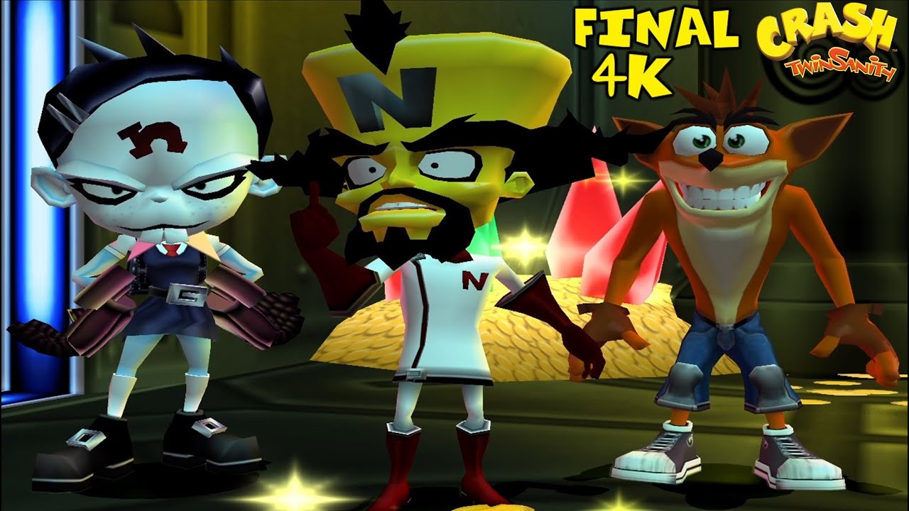 Crash Twinsanity [PS2] Final Boss + Video Bonus 100% - YouTube