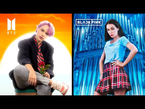 BTS Fan & BLACKPINK Fan!  Şaka Savaşları!