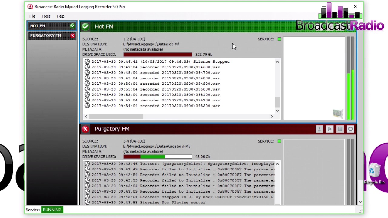 Myriad 5 Logging - Silence Logging & Email Alerts - YouTube