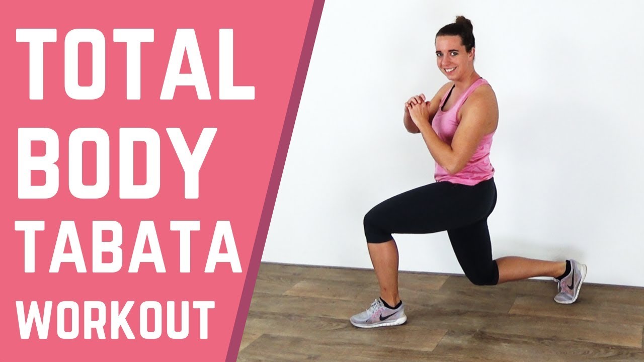 12 Minute Total Body Cardio Tabata Workout Fat Burning Tabata