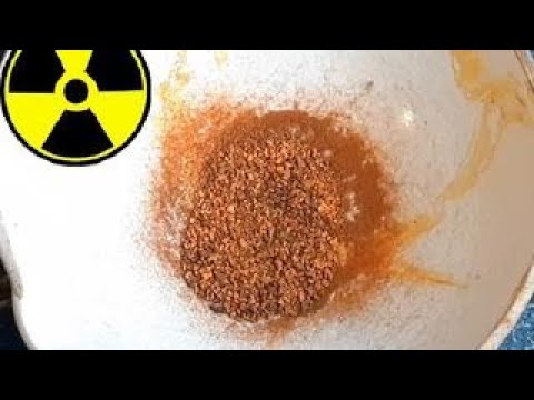Recycling My Uranium Waste to Yellowcake aka Ammonium Diuranate ...