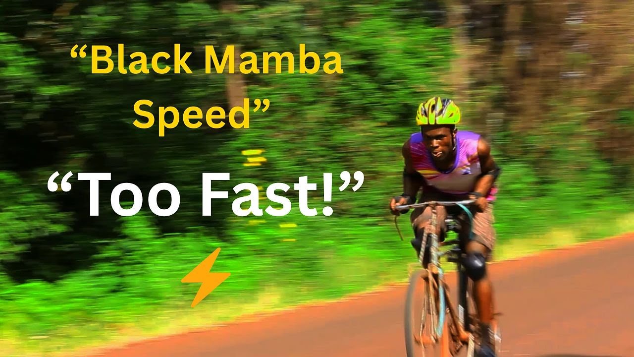 How to Ride a Black Mamba at Lightning Speed 🚴💨 (29 Seconds of Madness ...