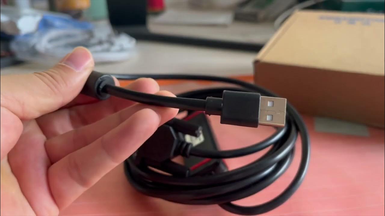 HSP5 00F50C0-0010 KEB F5 Kobe inverter debugging cable - YouTube