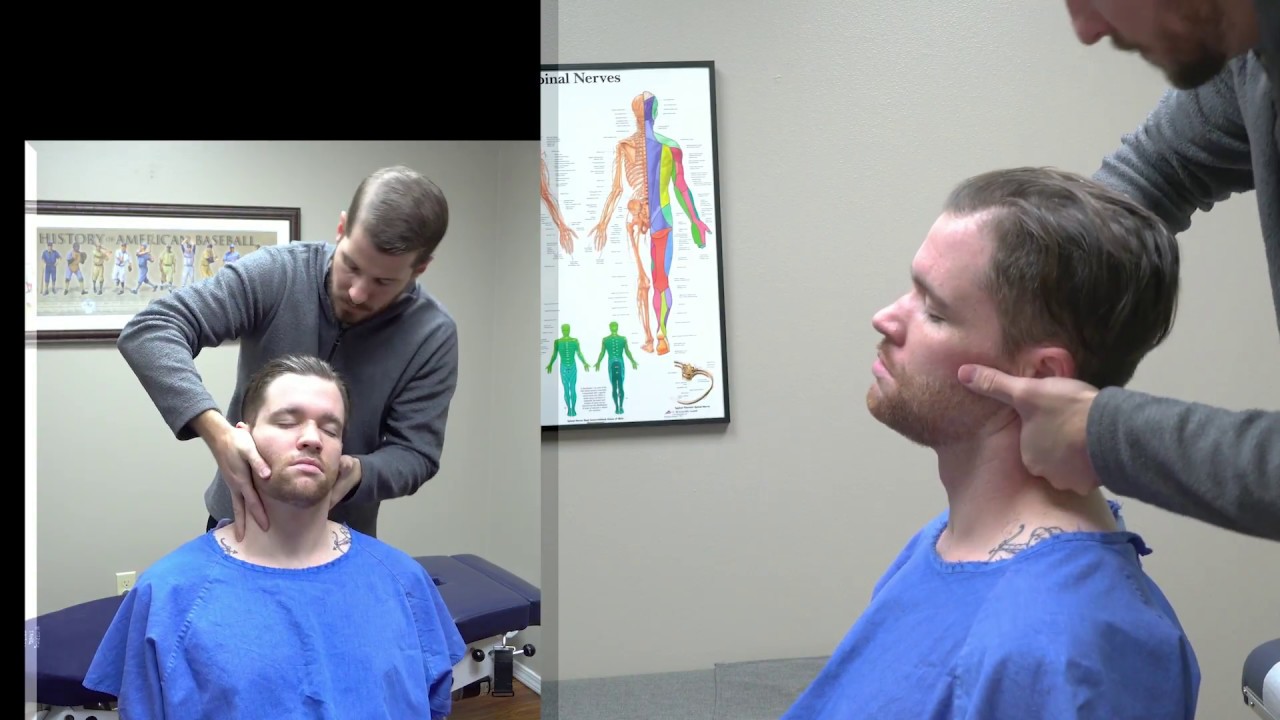 Neck Adjustment Gonstead - YouTube