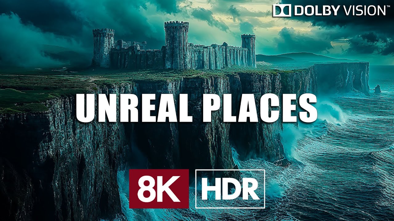 UNREAL PLACES 🌎 The Most Unbelievable places on Earth 🌙 Travel Video 8K ...