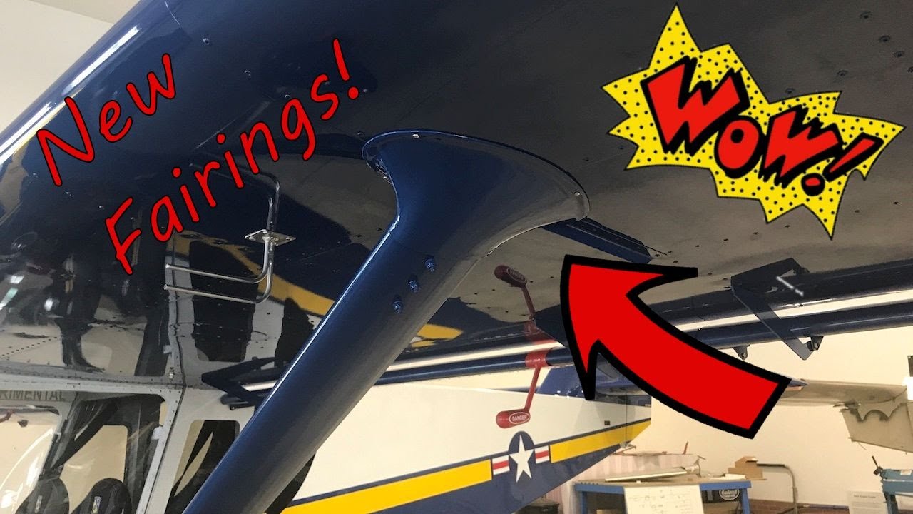 Installing the Zenith Upper Wing Strut FAIRING on a CRUZER - YouTube