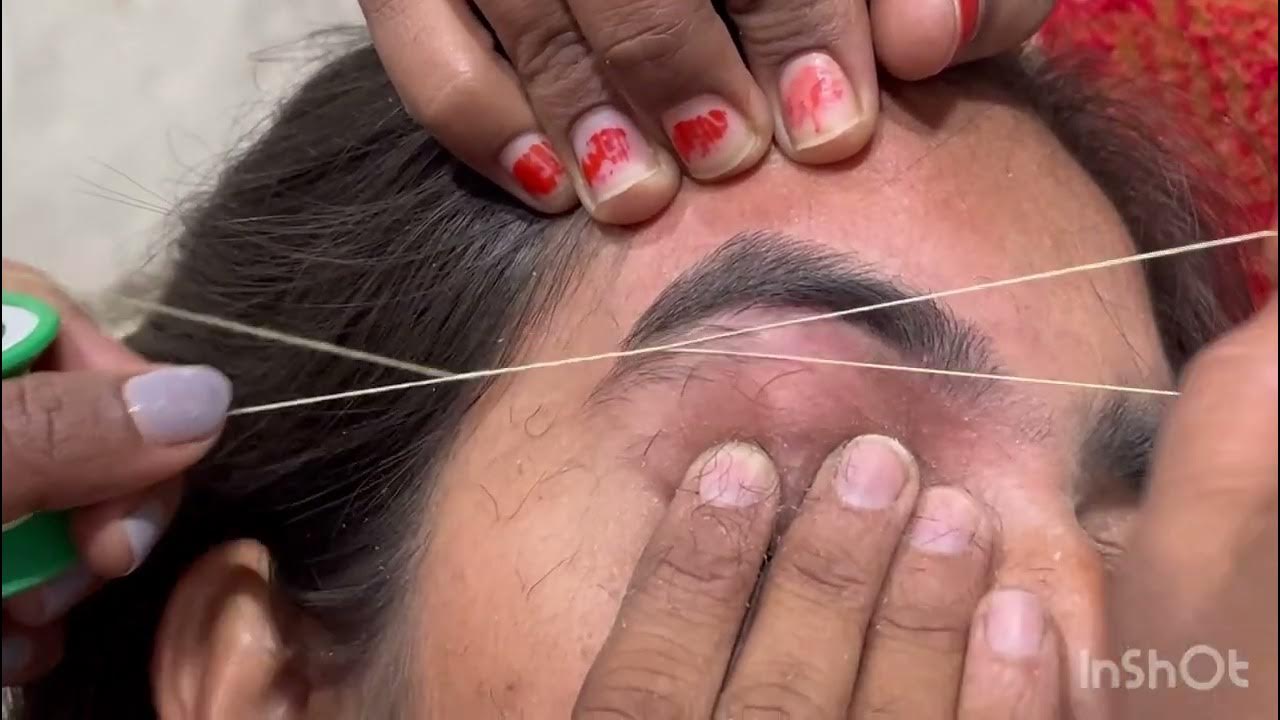 Eyebrow threading threading tutorial for beginners threading threading tutorial - YouTube