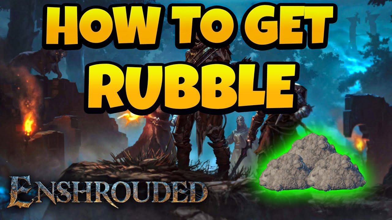 How to Get Rubble in Enshrouded - YouTube