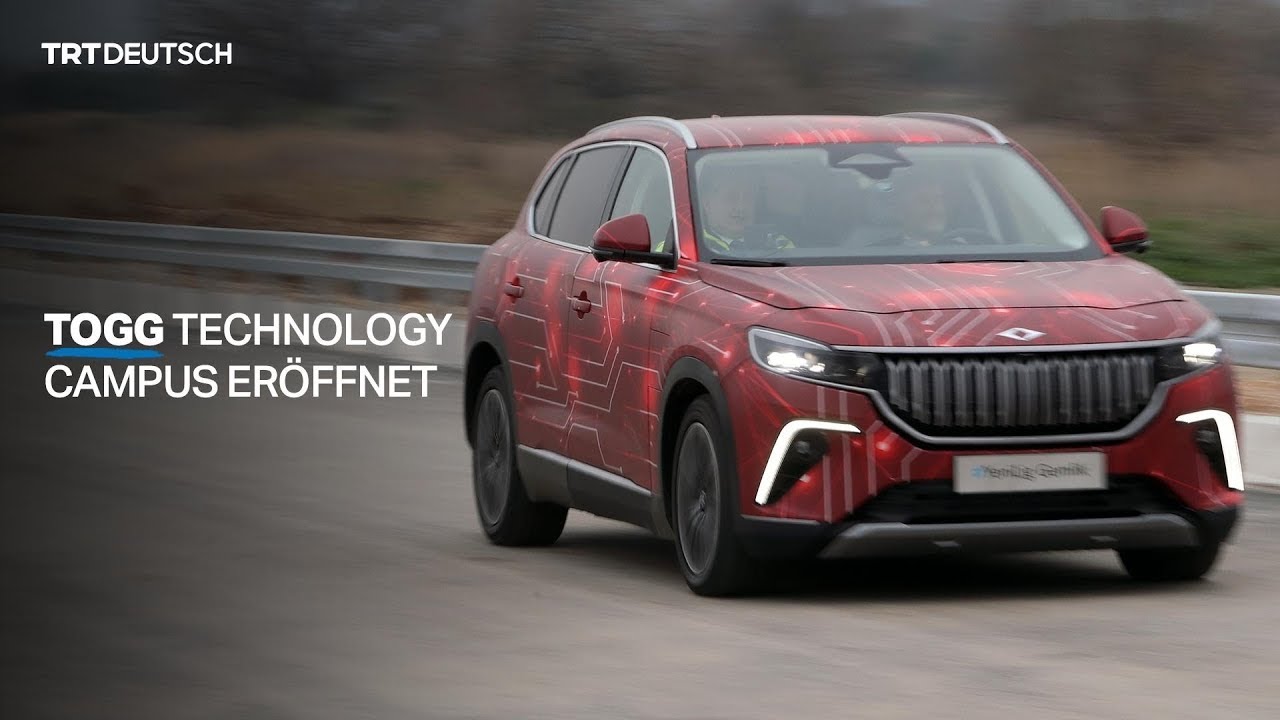 Neues Türkei #Togg Auto eröffnet Technologie Campus in Gemlik | 4K ...