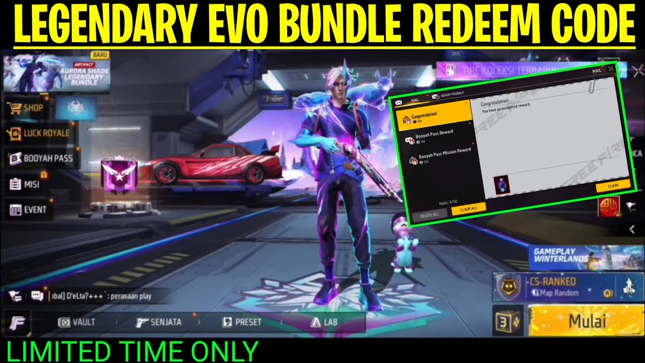 FREE FIRE REDEEM CODE TODAY DECEMBER 23 | FF REWARDS REDEEM CODE | FF ...