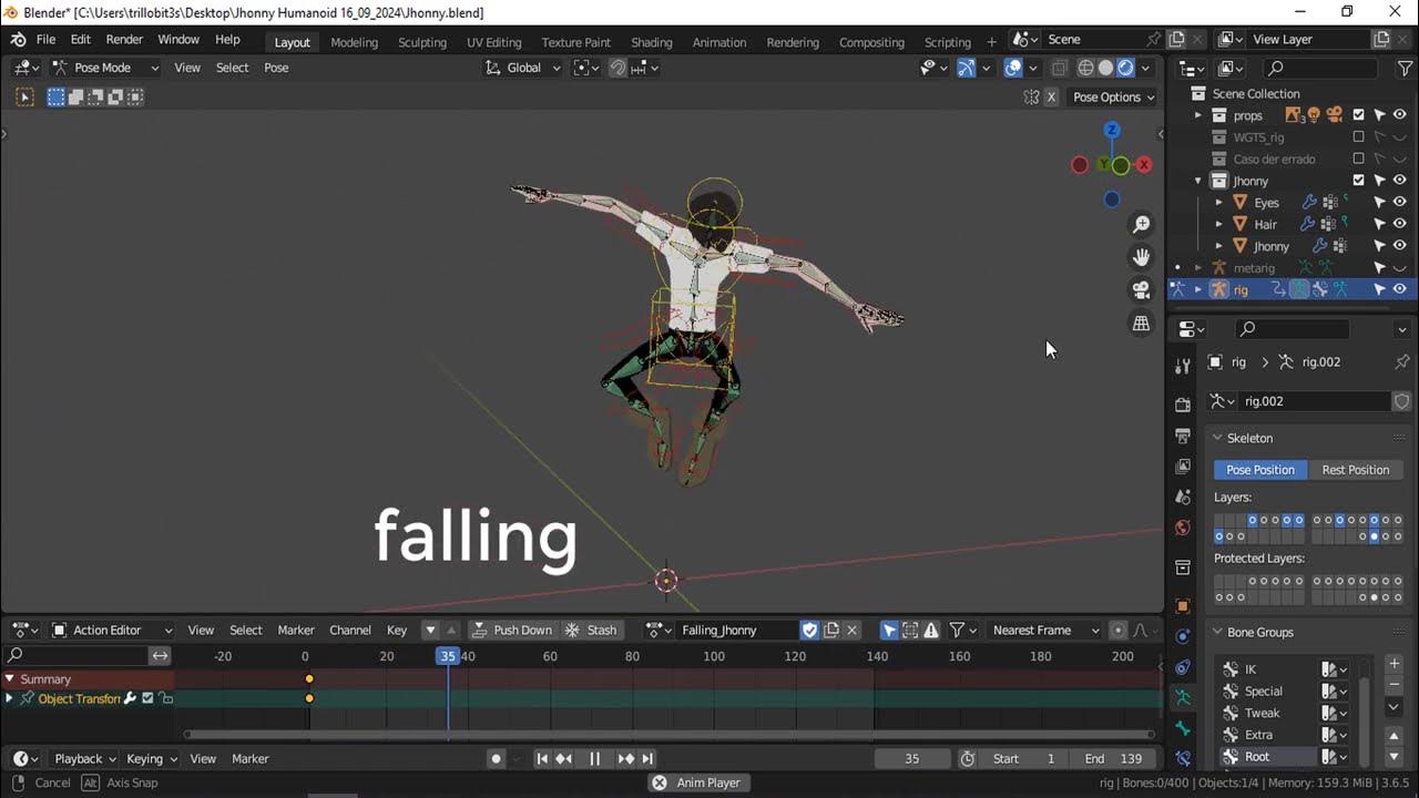 RECRIANDO ANIMATIONS BLENDER | DEVLOG #25 - YouTube