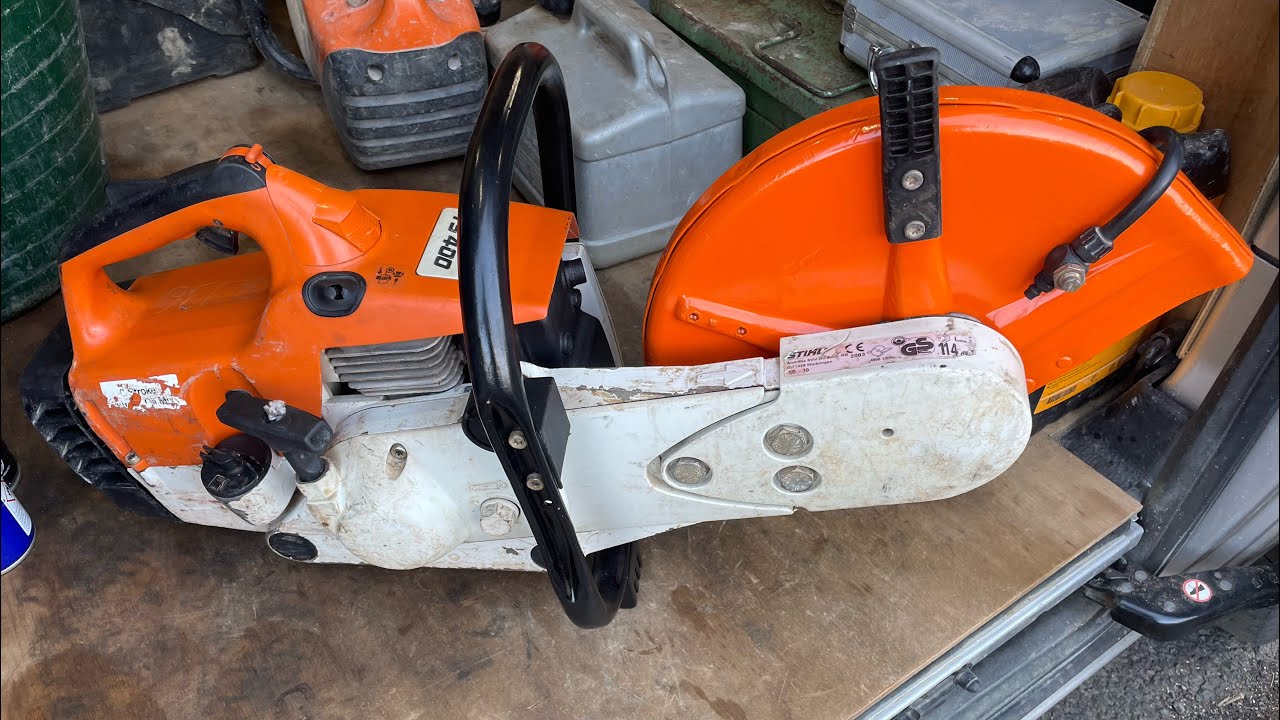 Stihl TS400 refurbishment. - YouTube