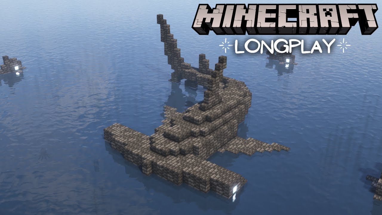 Minecraft Survival - Relaxing Longplay, Giant Hammerhead Shark (No ...