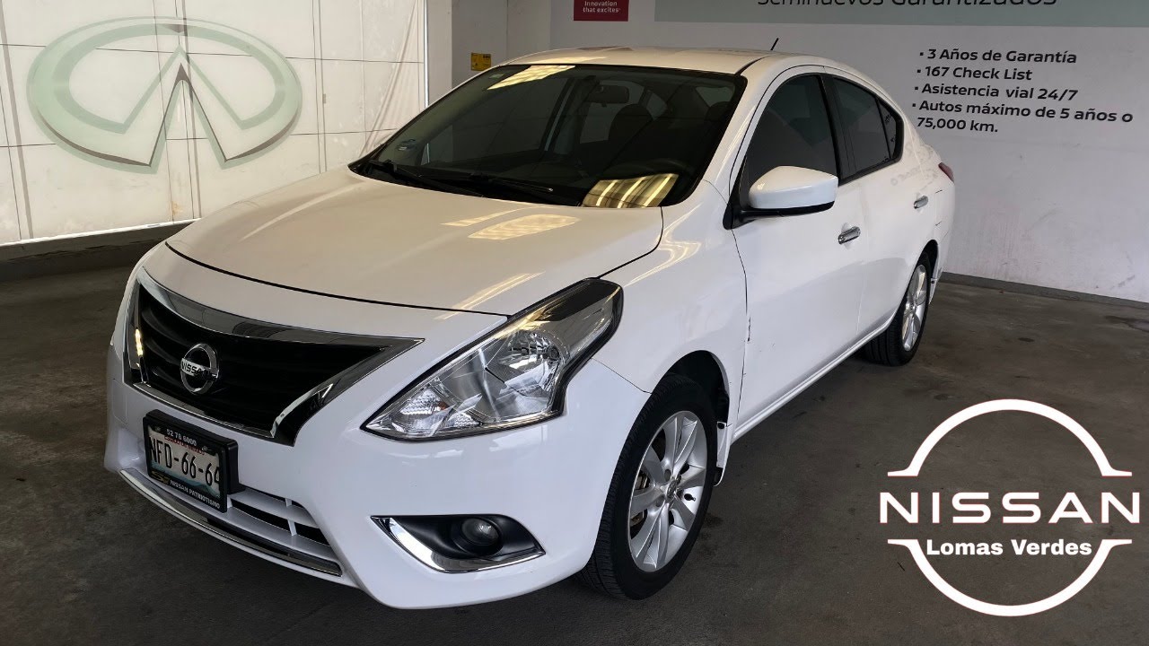 NISSAN VERSA ADVANCE TM 2017 BLANCO\\SEMINUEVOS NISSAN LOMAS VERDES ...