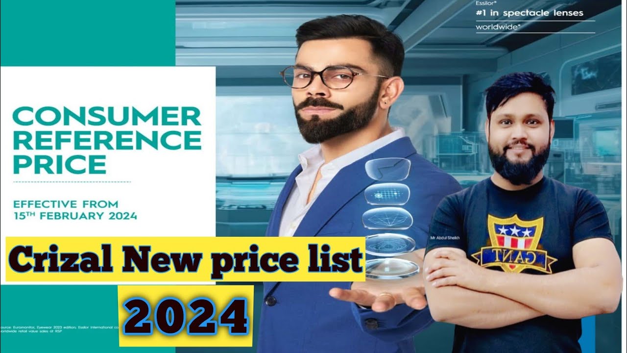 Crizal lenses price list 2024 | Essilor Lenses Price List 2024 | Crizal ...