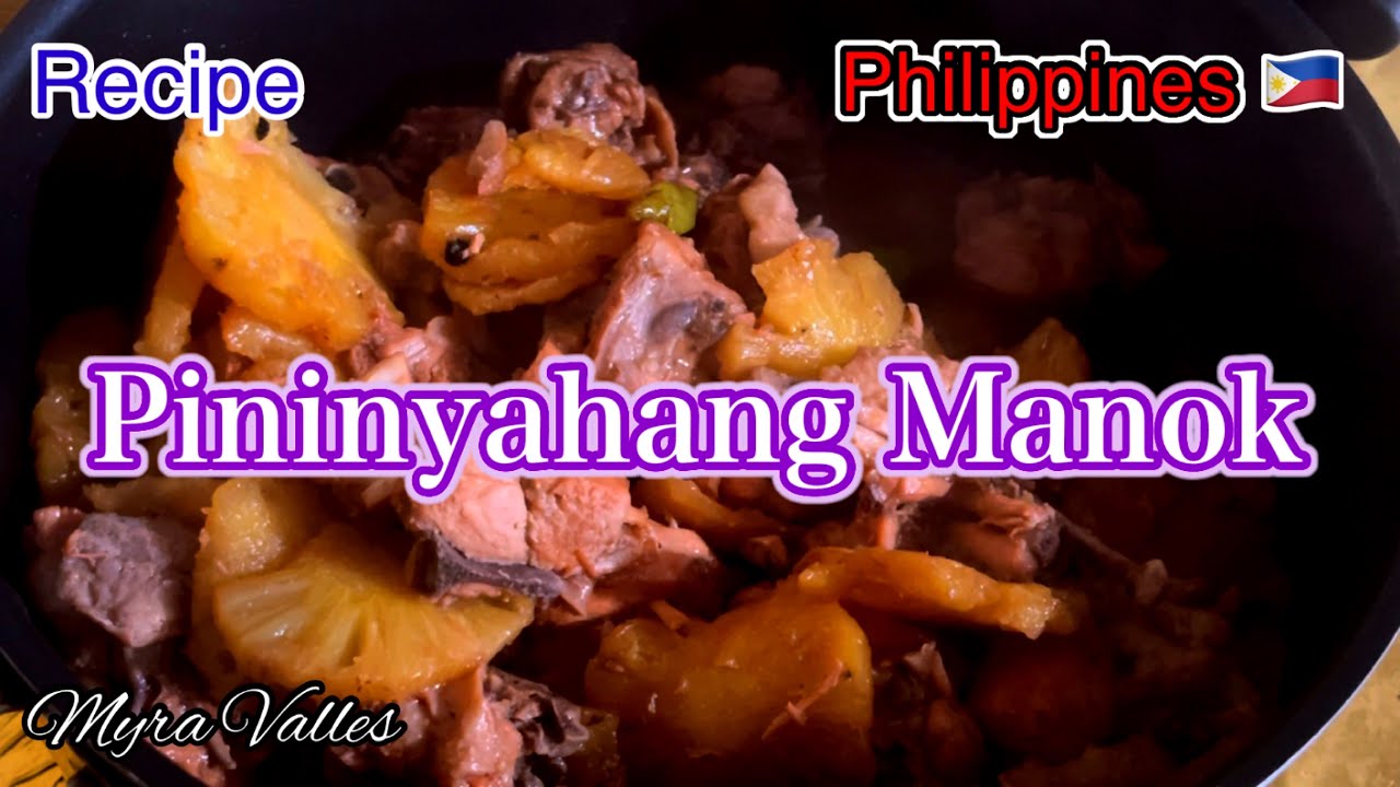 Pininyahang Manok || Recipe || Philippines 🇵🇭 - YouTube
