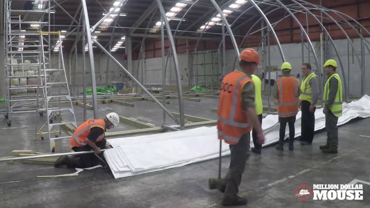 Hanger Practice Build - YouTube