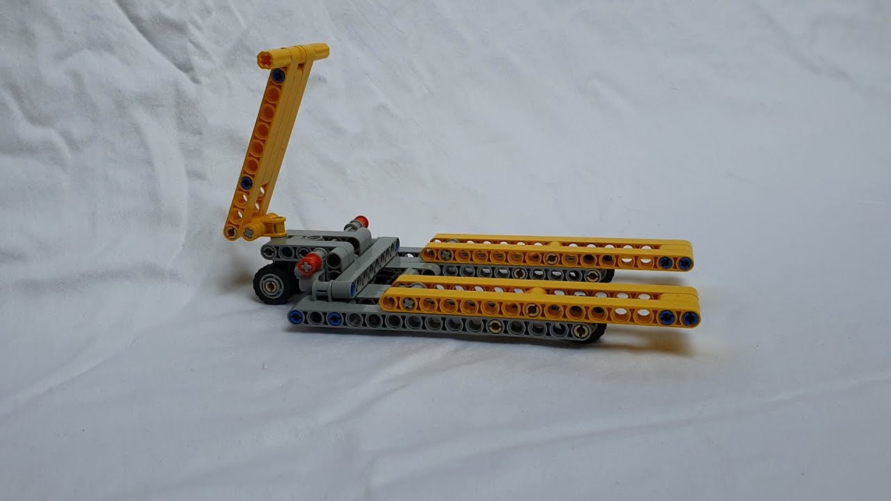 LEGO: Working Pallet Truck MOC - YouTube