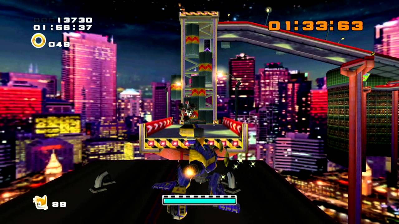Sonic Adventure 2: Mission Street Mission #4 - A Rank - YouTube