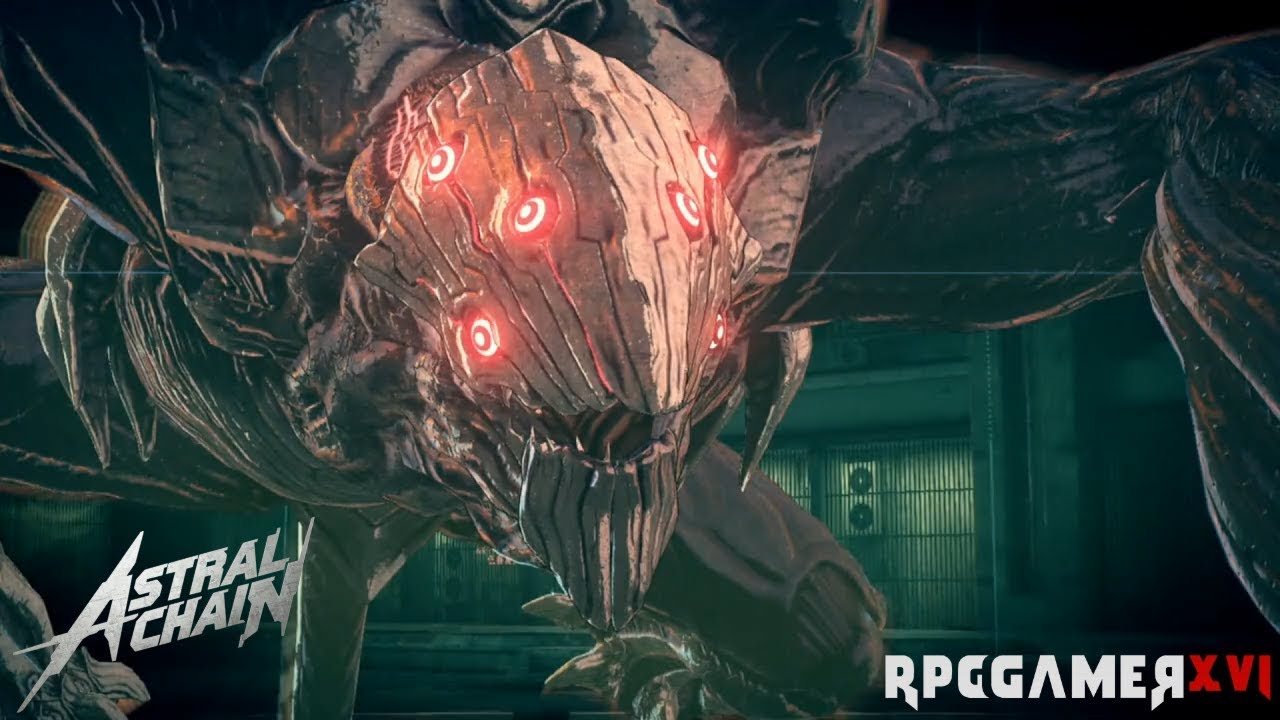 Astral Chain - Part 21: Boss: Homunculus Beta (File 6) - YouTube