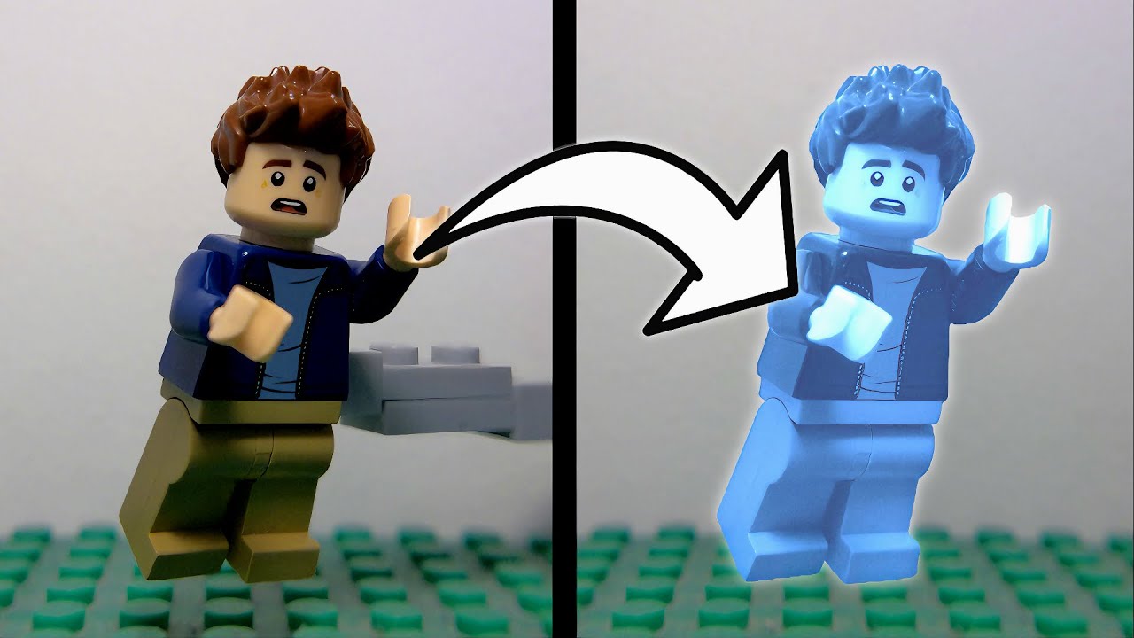 How to make GHOSTS in LEGO Stop Motion - YouTube