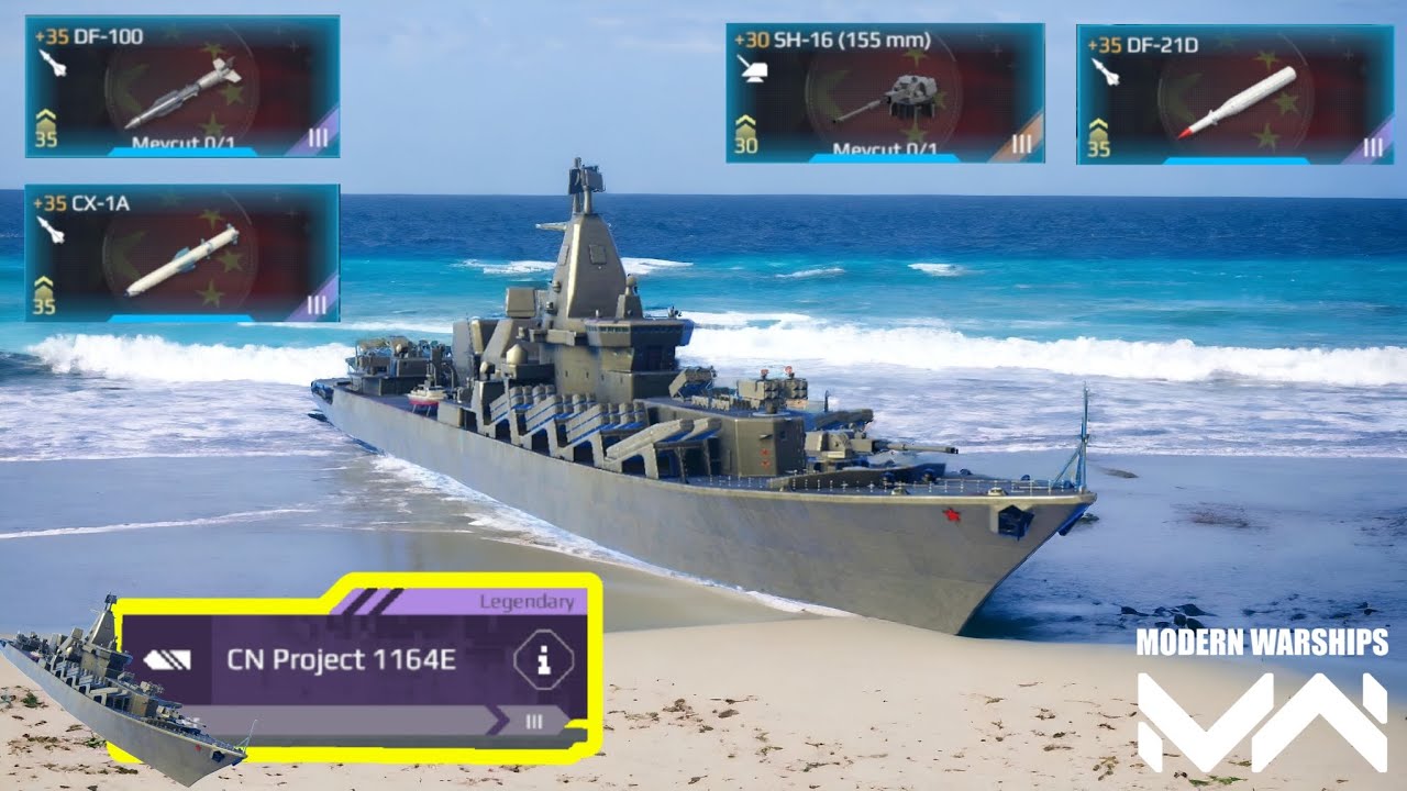 New Ship Cn Project 1164e and New Equipment / Modern Warships - YouTube
