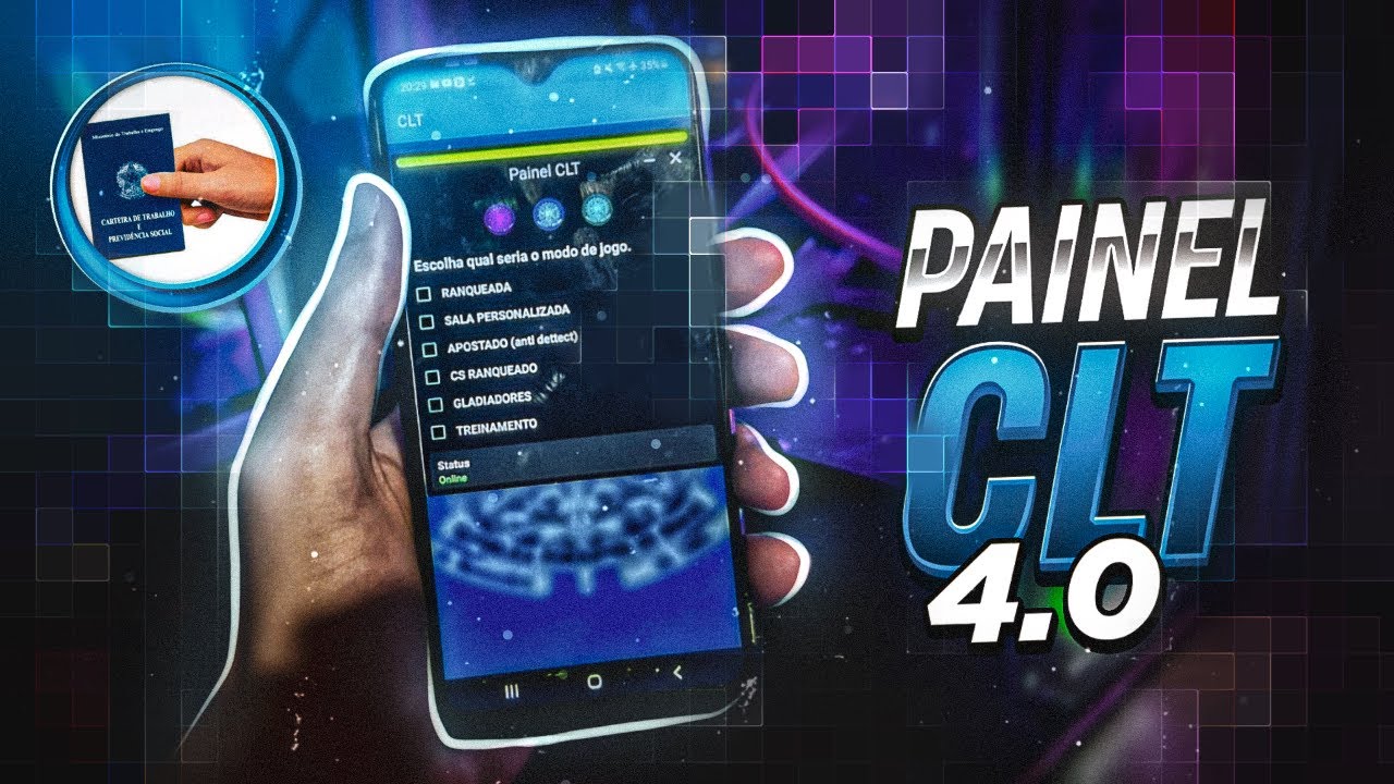 PAINEL CLT 4.0 ANT BAN! 🤫🔥 XIT 100% HS 🍓 - YouTube