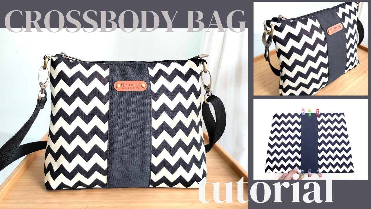 Easy Crossbody bag For Beginners | Crossbody Bag For Beginners Tutorial ...