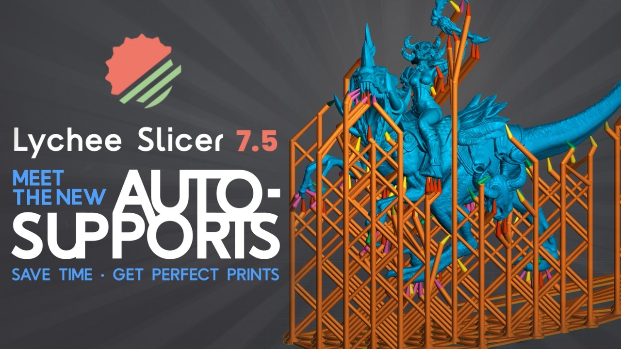 No more time wasted with this new Auto Support feature | Lychee Slicer ...