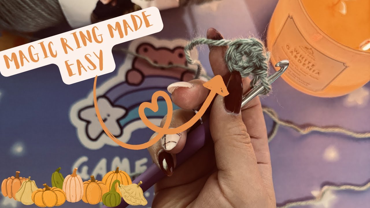 The EASIEST Magic Ring Tutorial (For Total Beginners!) 🌸🧶 - YouTube