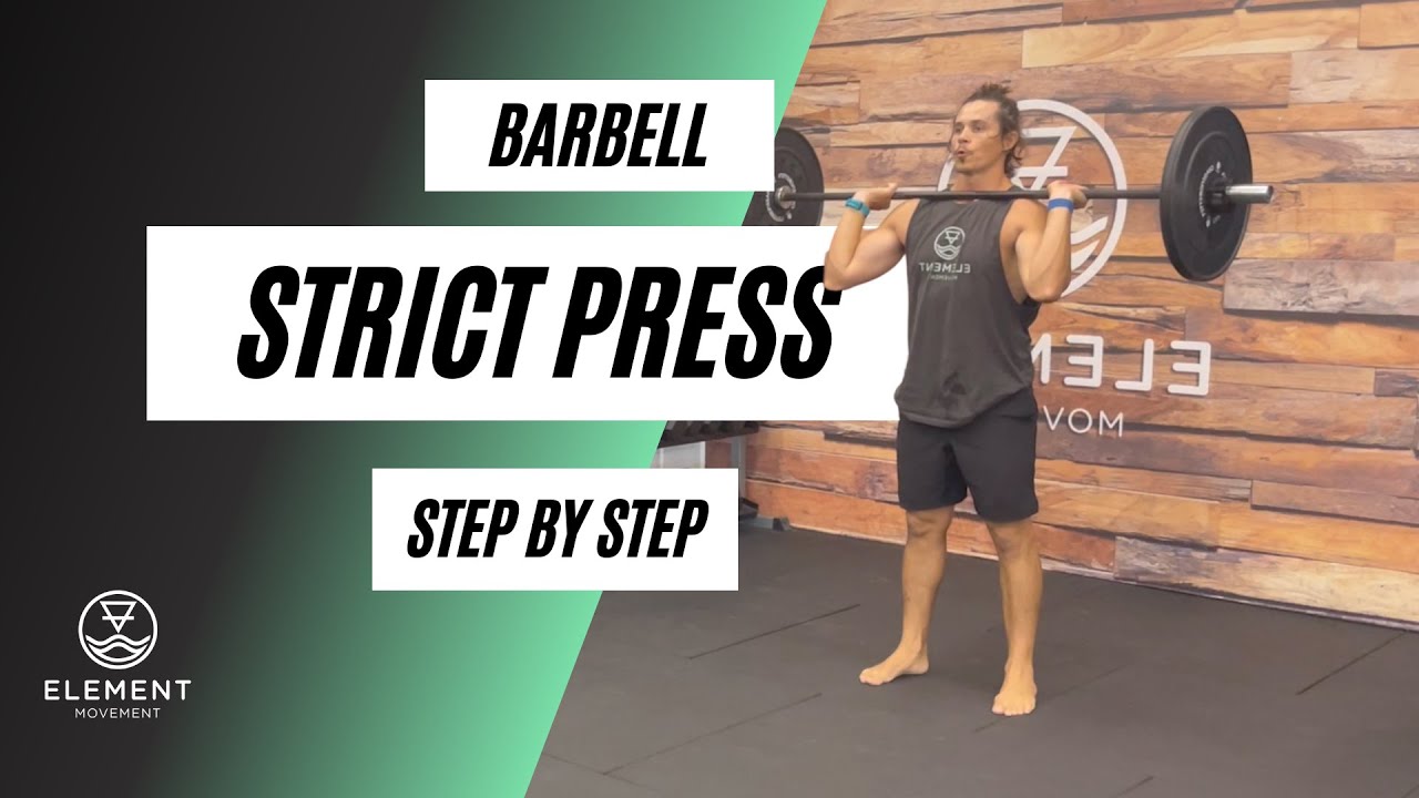 Barbell Strict Press - YouTube