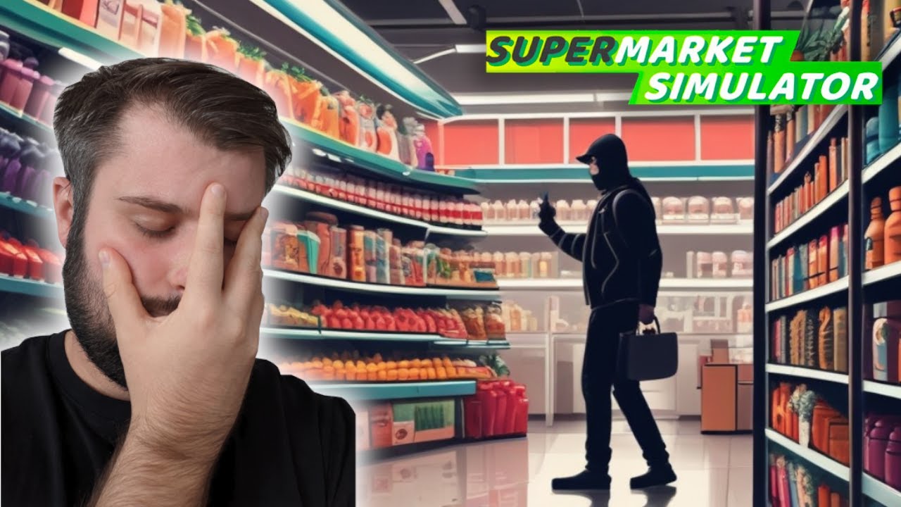 Everyone's STEALING Everything! 😭| Supermarket Simulator - YouTube