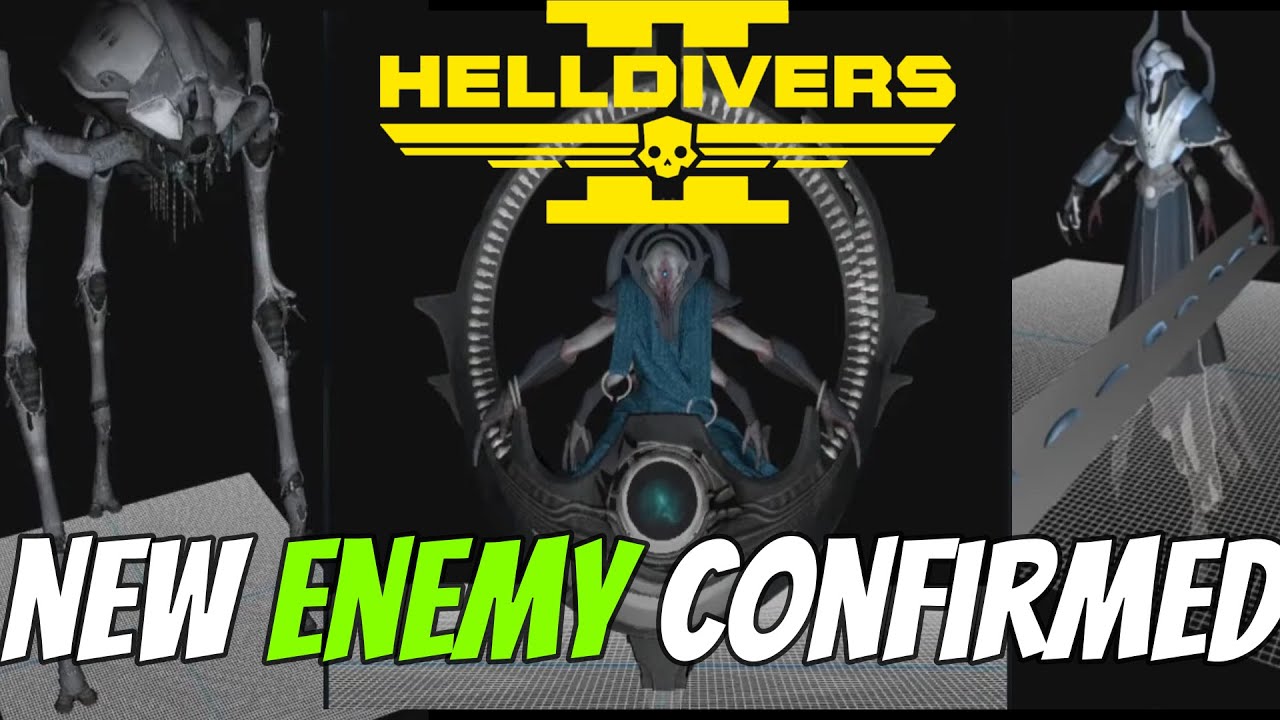 NEW HELLDIVERS 2 ENEMY CONFIRMED & GAME MODELS LEAKED // The Illuminate // We Are Screwed ...
