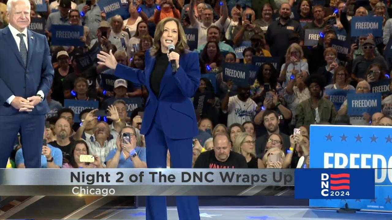 Night 2 of the DNC wraps up - YouTube