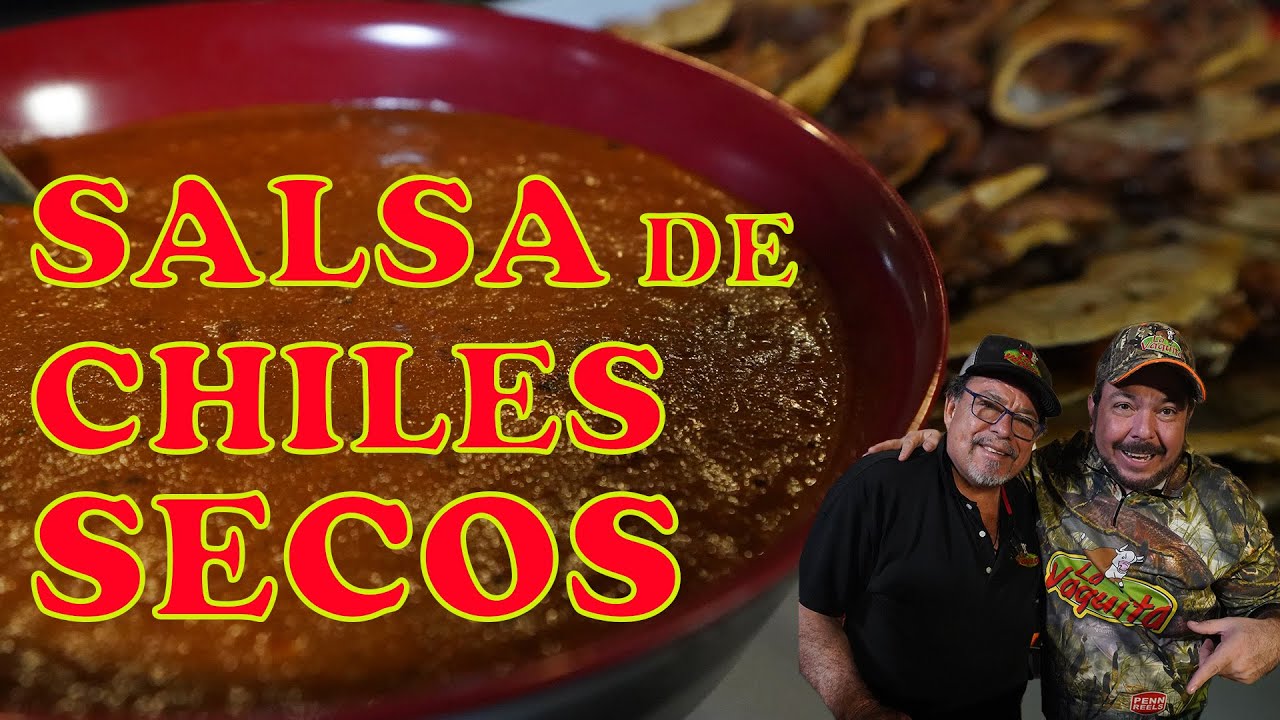 SALSA DE CHILES SECOS - YouTube