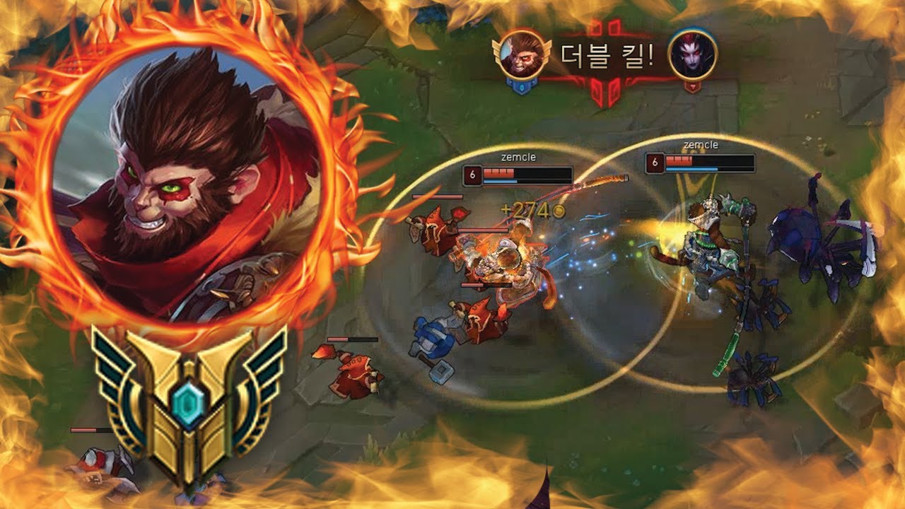 오공 리메이크 에이본 2번의 스킬 활용 매드무비 | QWER #90 - YouTube