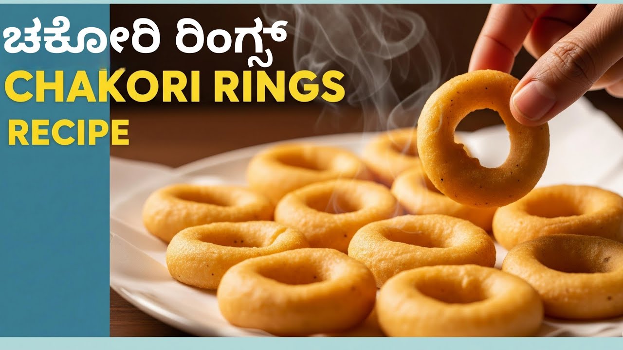 ಸಂಜೆ Snacksಗೆ ಚಕೋರಿ ರಿಂಗ್ಸ್ ಮಾಡಿ ಚಪ್ಪರಿಸಿ ತಿನ್ನಿ ಕೇವಲ 3 ನಿಮಿಷದಲ್ಲಿ ...