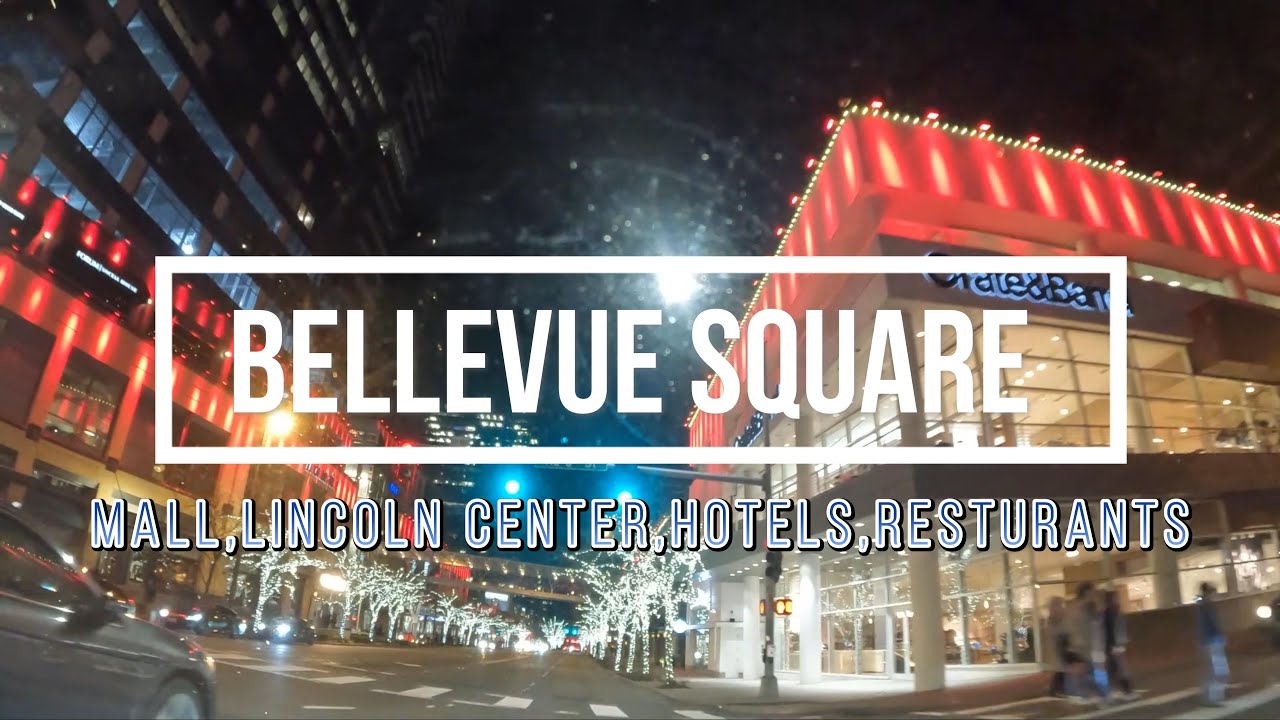 4K Driving tour of Bellevue| Downtown | Seattle (SODO) Night view ...