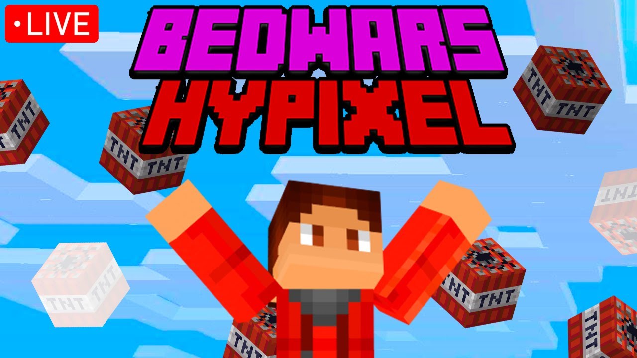 Minecraft Bedwars Hypixel With Viewers! - YouTube