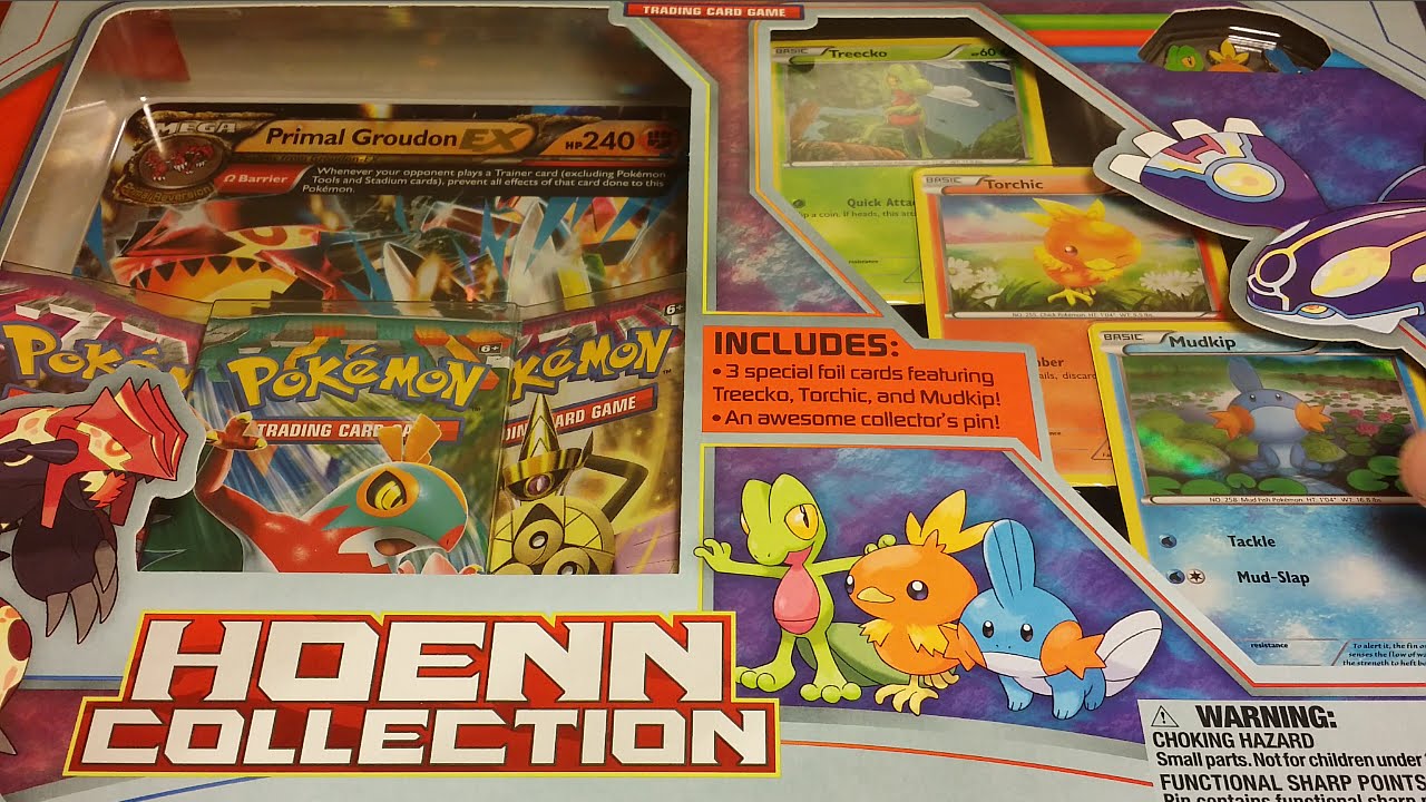Opening a Primal Groudon EX Hoenn Collection Box! GOOD PULLS! - YouTube