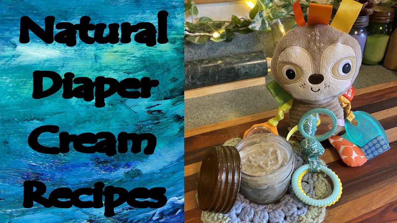 Homemade Natural Diaper Cream Recipes - YouTube